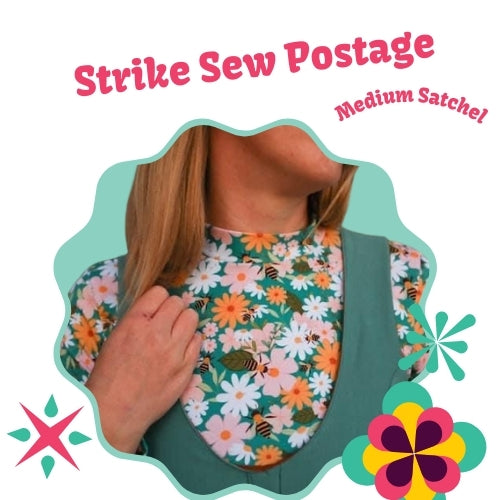 Strike Sew Postage - Medium Satchel– The Telarie Fabric Store