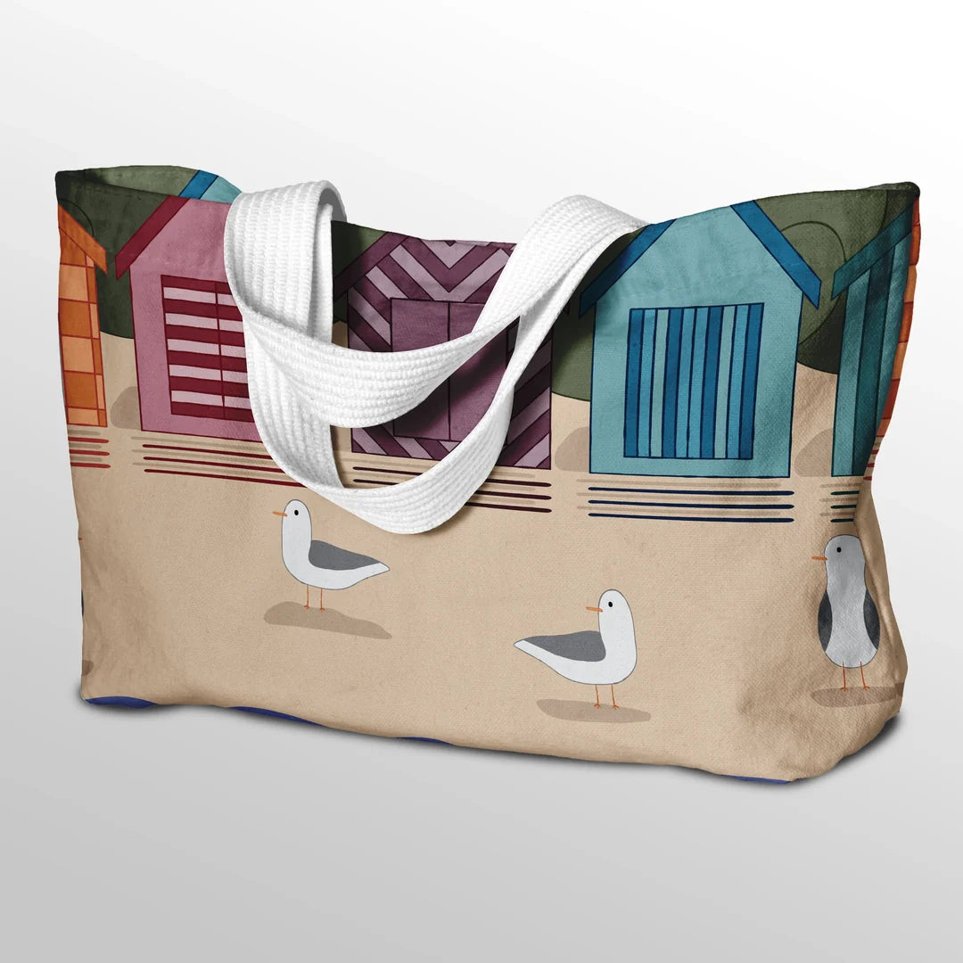 Rainbow Beach Huts - Pre-Order– The Telarie Fabric Store